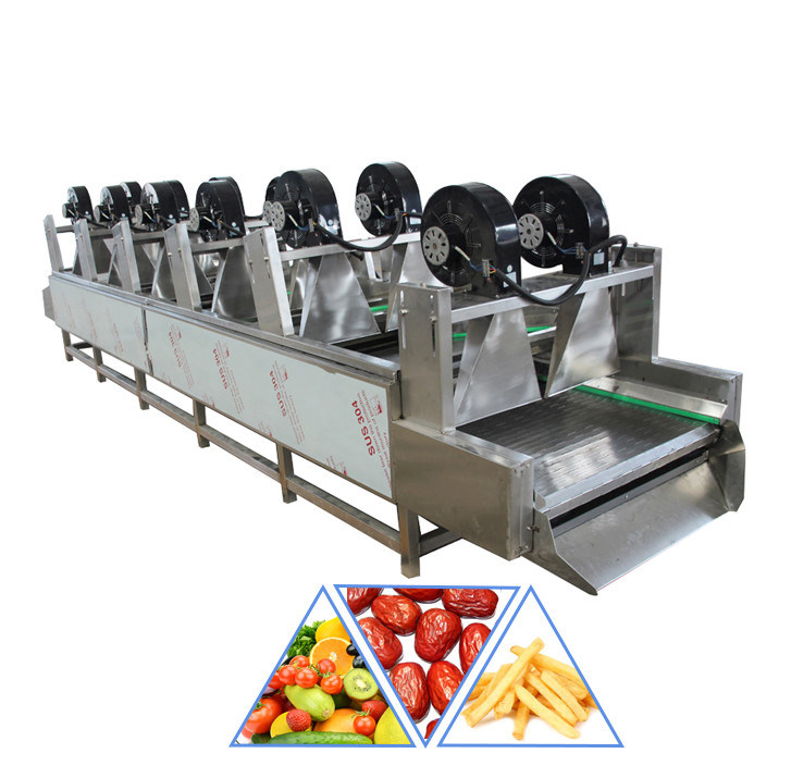 SUS304 Industrial French Fries Air Drying Dewatering Machine fruit ...