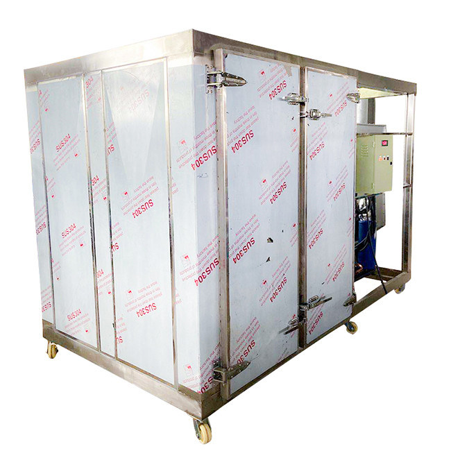 304 Stainless Steel Meat Vegetable Iqf Freezing Machine Pushcart type ...
